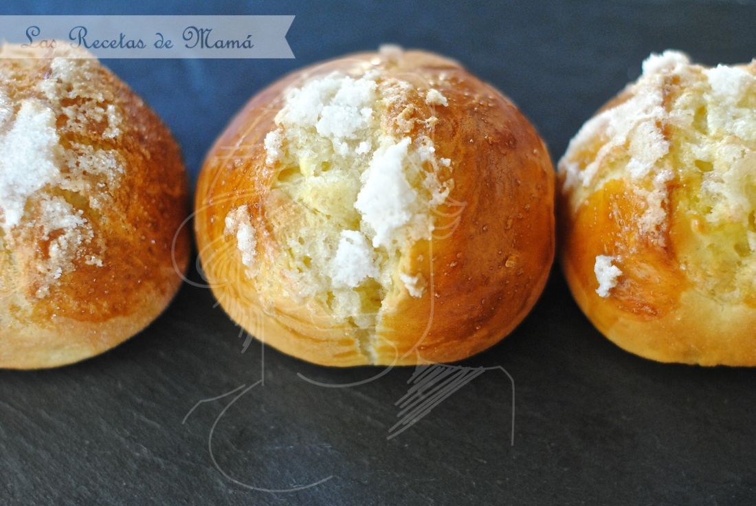 Bollos de leche – bollos suizos | Las Recetas de Mamá